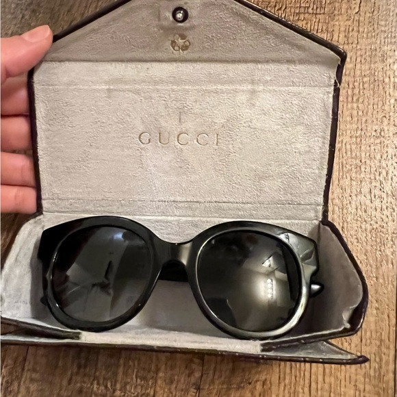 Gucci | Accessories | Gucci Sunglasses Polarized With Rhinestones | Poshmark